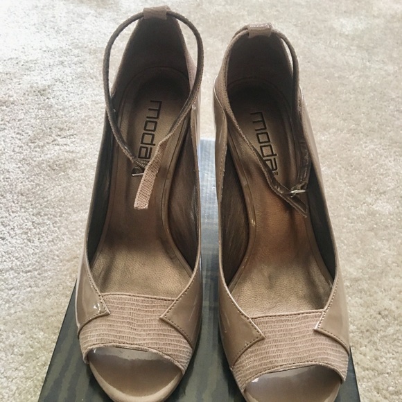 Moda Spana | Shoes | Moda Spana Open Toe Pump | Poshmark